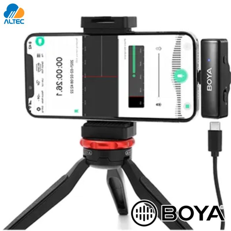 Boya BOYALINK A1 - sistema de micrófono inalambrico ultracompacto