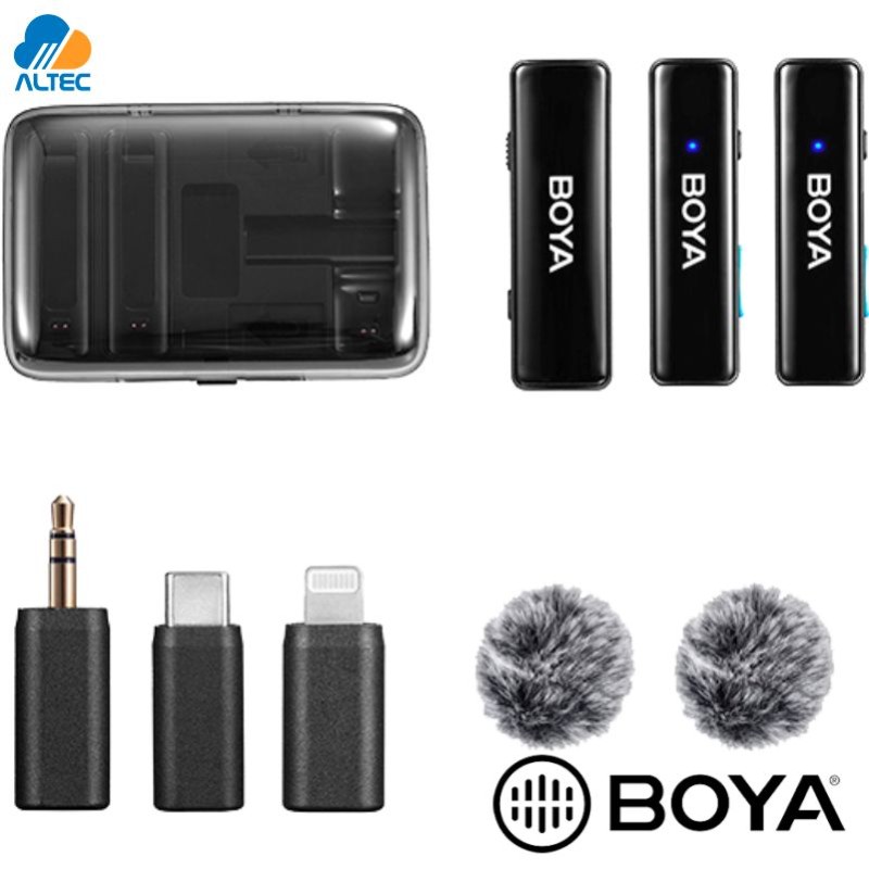 Boya BOYALINK-W - sistema inalambricos de microfonos de solapa