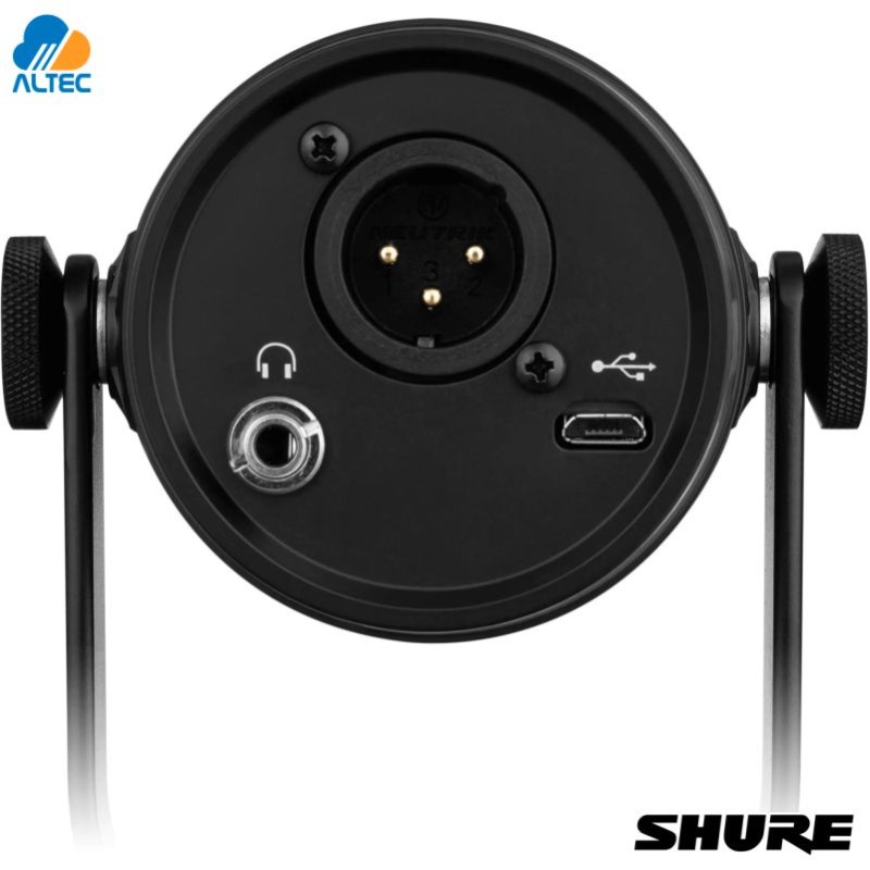 Shure MV7-K - micrófono para podcasters, streamers, cantantes, Etc.