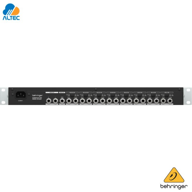 Behringer RX1602 | Mezcladora 16 Entradas de Línea en Rack 1U