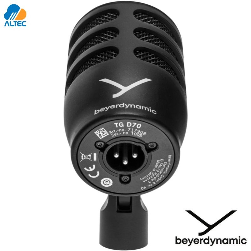 Beyerdynamic TG D70 mkII micrófono dinámico para bombo y graves