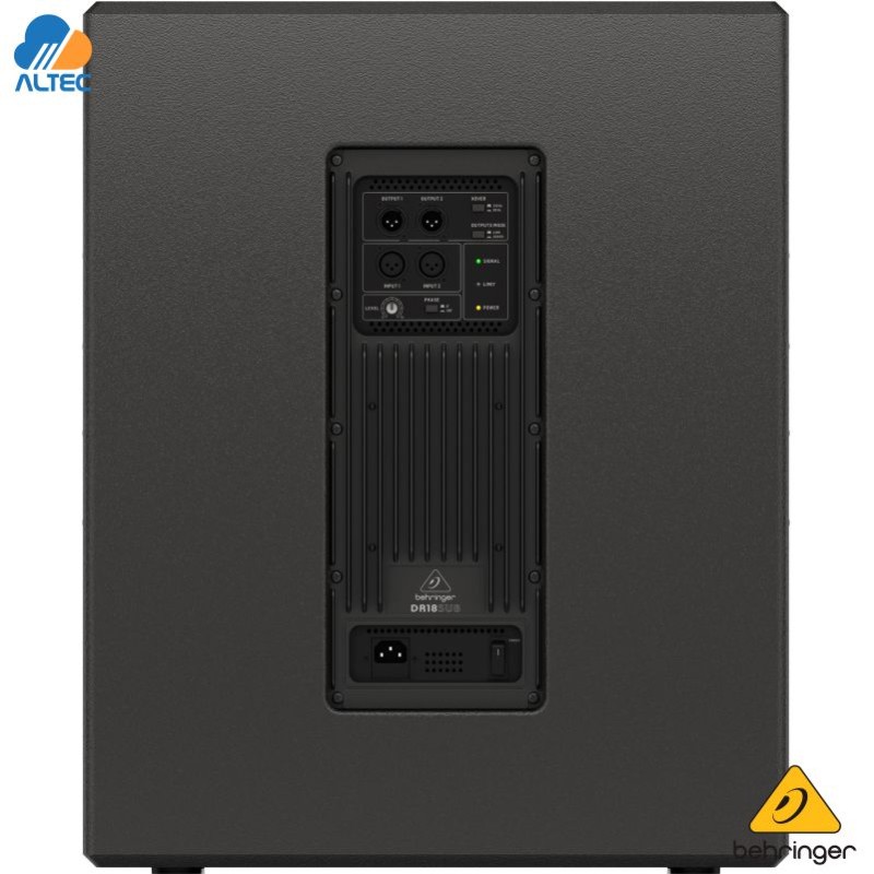 Behringer DR18SUB - 2400w Subwoofer Activo de 18 pulgadas