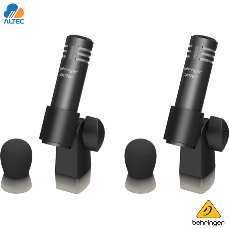 Behringer BC1200 - set 7 micrófonos de batería para estudio y en vivo