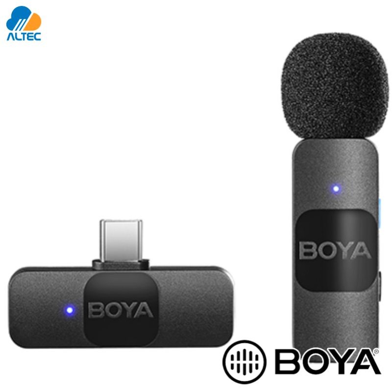 Boya BY-V10 - sistema de micrófono inalámbrico ultracompacto 2,4 GHz